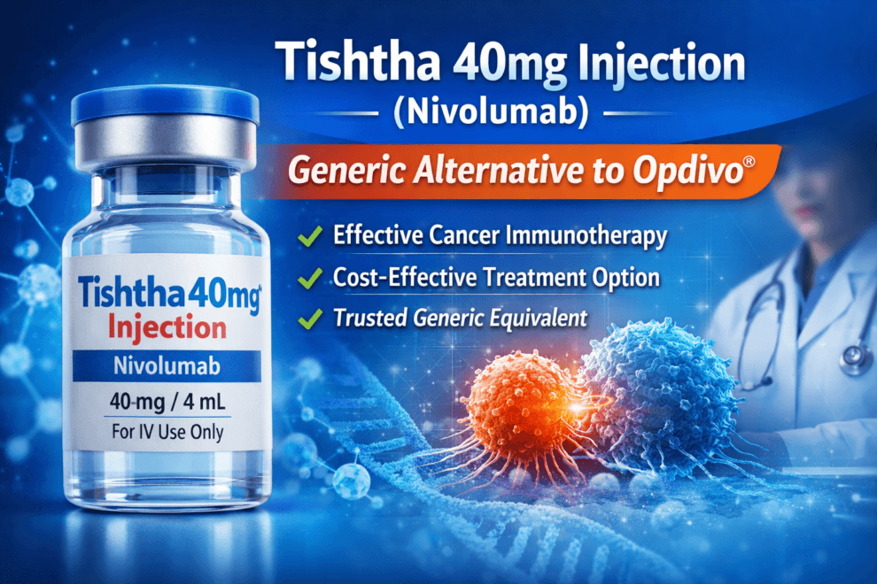 Tishtha 40mg Injection (Nivolumab) – Generic Opdivo Immunotherapy For ...